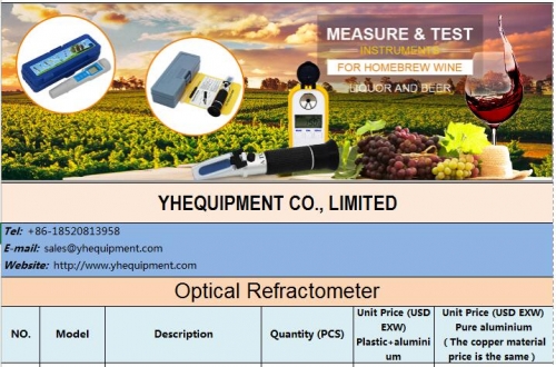 Refractometer price list,Alloy boxes refractometer