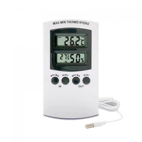 TH-013 Electronic Room Digital lcd monitors Indoor Outdoor Thermometer ...