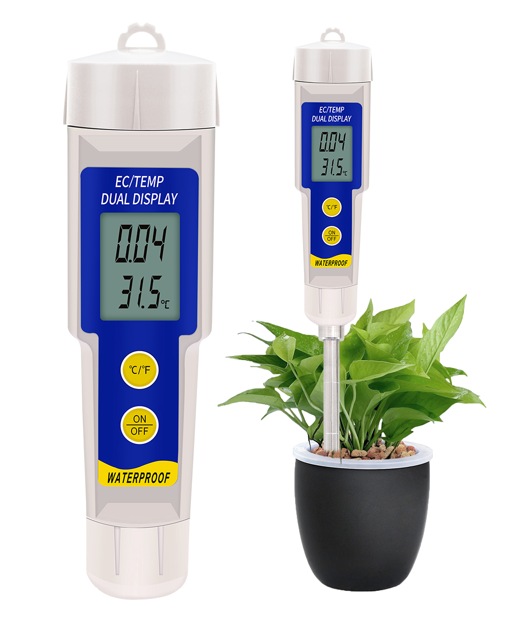 YH-SOILEC-315 Waterproof Soil EC and Temperature Tester 2 in 1 EC-315 ...