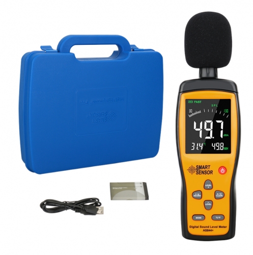 Digital Sound Noise Level Meter Decibel Audio Tester 30~130 dBA Color ...