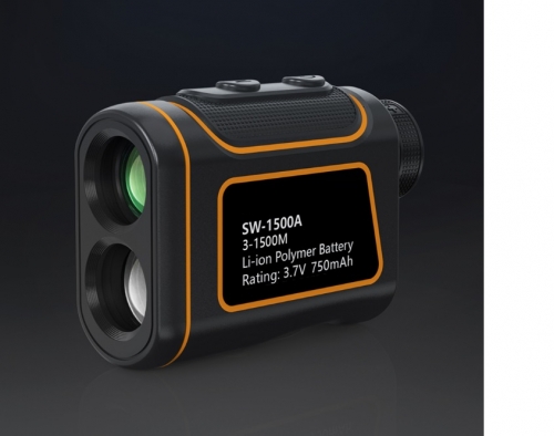 600m/1000m/1500m Meter Distance Measuring Device Rechargeable Golf ...