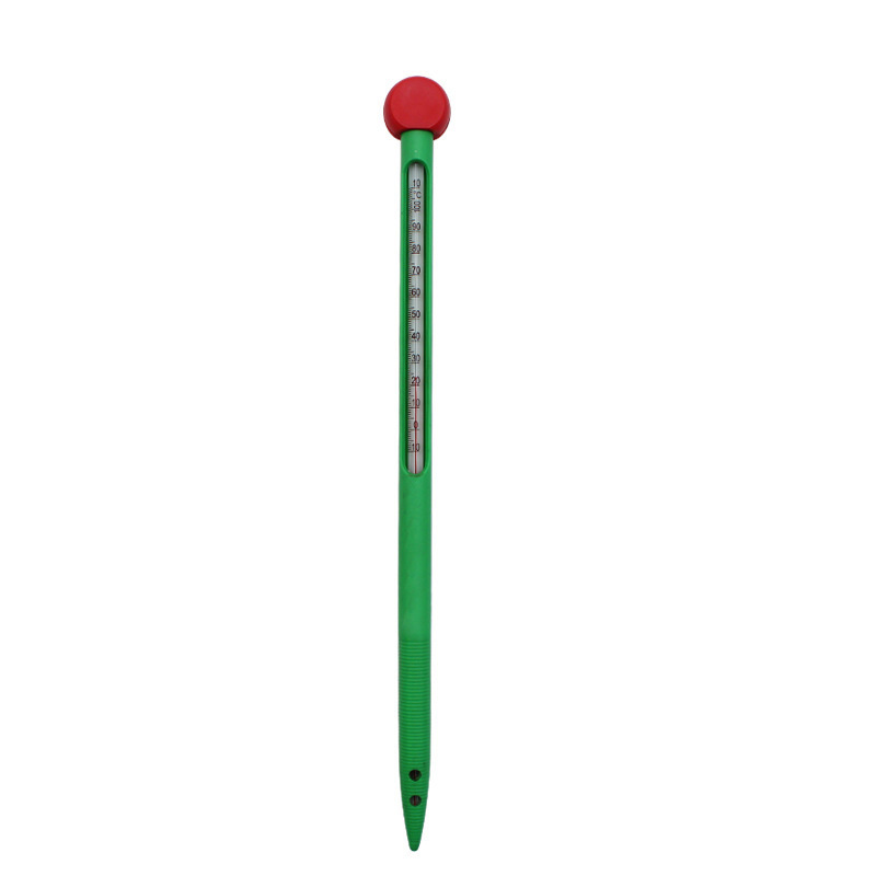 Farm Soil Moisture plastic tube garden soil thermometer,Glass Thermometer