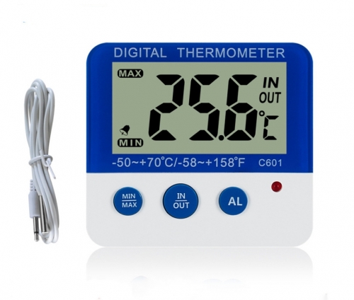 DT-C601 Digital Min-Max Alarm Refrigerator Fridge Freezer Thermometer ...