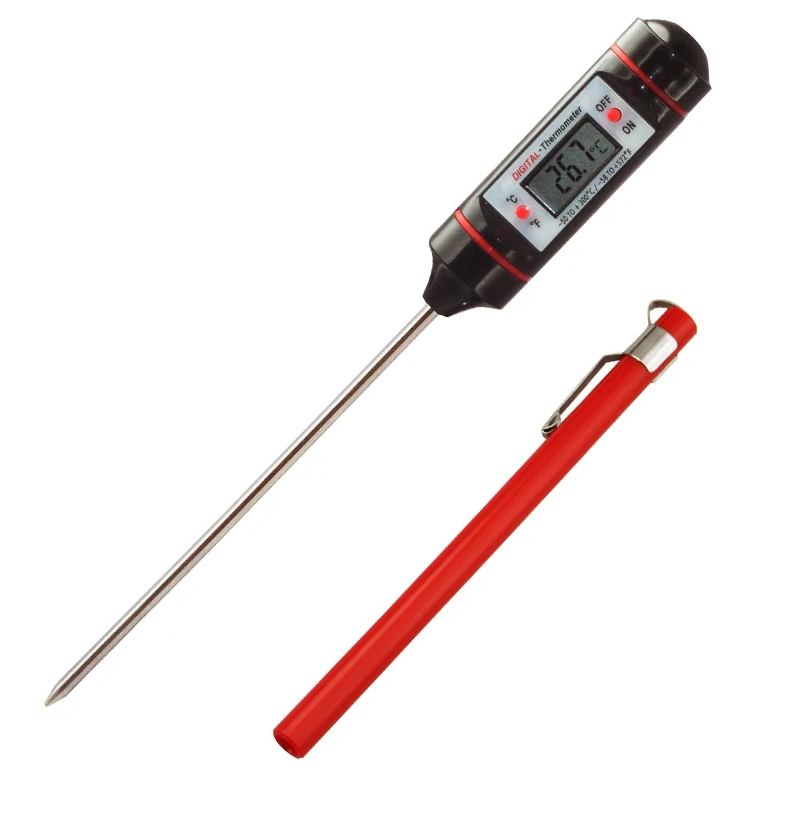 KT-33 Digital LCD meat temperature long probe water food testing ...