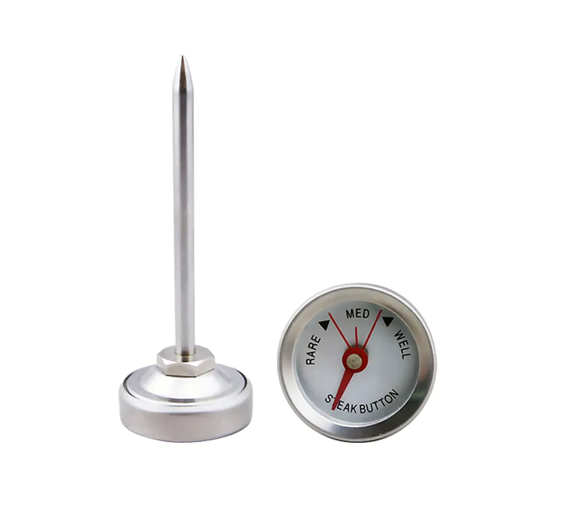 KT-B-1C MINI Steak Thermometer Dial BBQ Bimetal Food Meat Thermometer ...