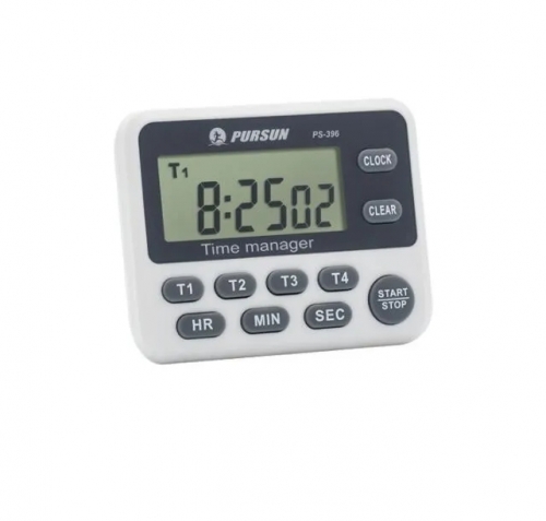 PS-396 100 Hours Four Channels Countdown Timer Kitchen Learning Timer ...