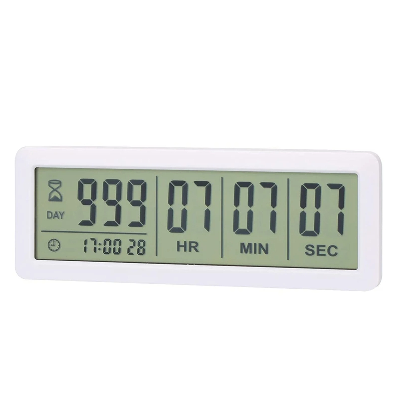 TM-141 Big Digital Countdown Days Timer Clock - 999 Days Count Down ...