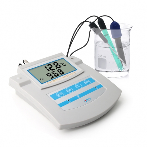 Benchtop pH EC TDS CF ORP TEMP six in one water quality monitoring ...