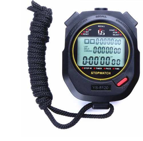 YS-120 120 Memory Electronic Stopwatch Chronograph Sports Training ...