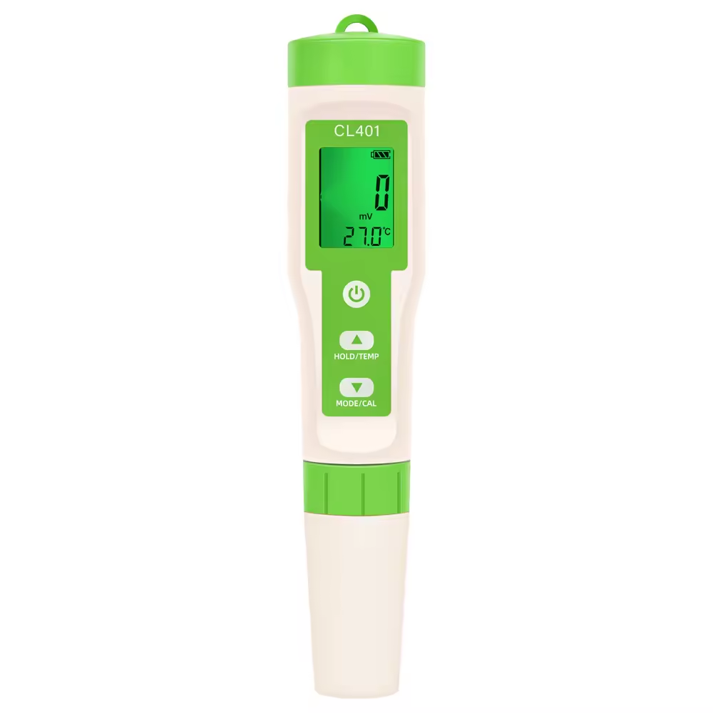 CL401 4 In 1 Water Quality Tester Multifunctional Test Pen CL ORP H2 ...