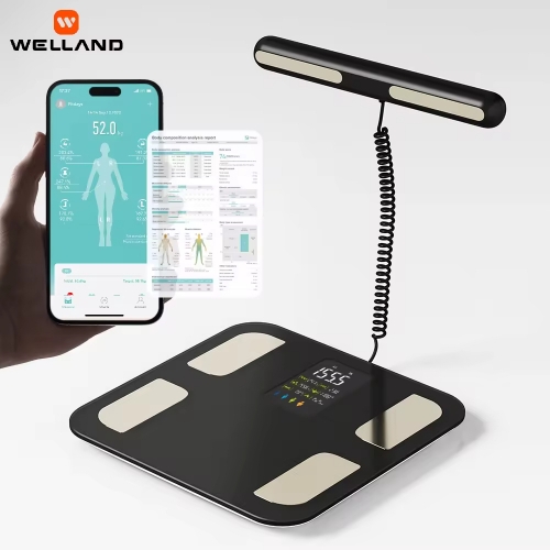 YH-FG2420 Analyzer 8 Sensor Professional Body Fat Scale App Smart Bmi ...