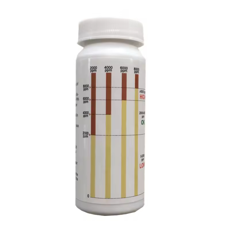 Salt test Strips NaCl Swimming Pool Testing Strips Sodium Chloride Pool ...