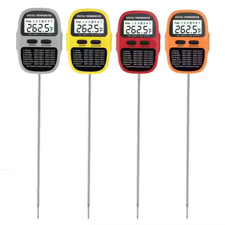 E-159 LCD Digital Candy Thermometer for Deep Frying & Cooking Instant ...