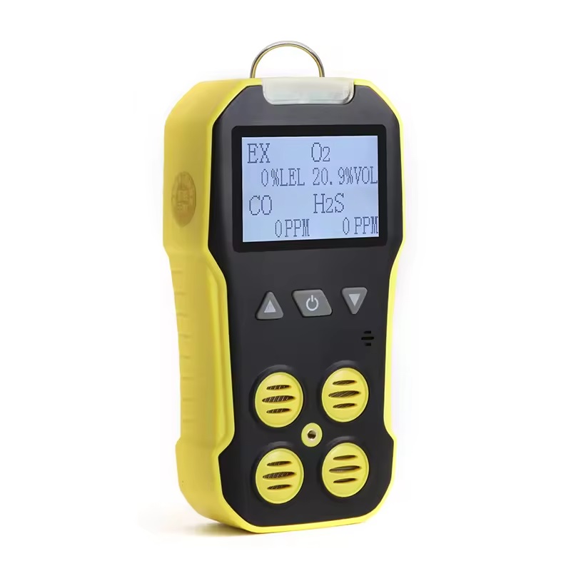 BH-4A 4 in 1 Portable Multi Gas Detector O2 / CO / H2S / EX Gas ...