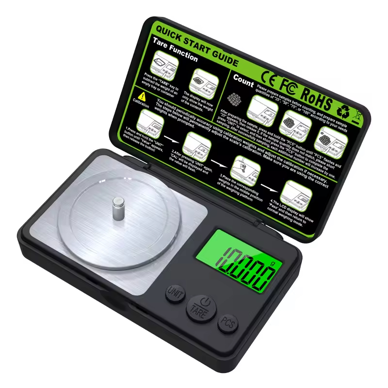 555A-50g Mini High Precision 100g Digital Scale 0.001g Pocket ...