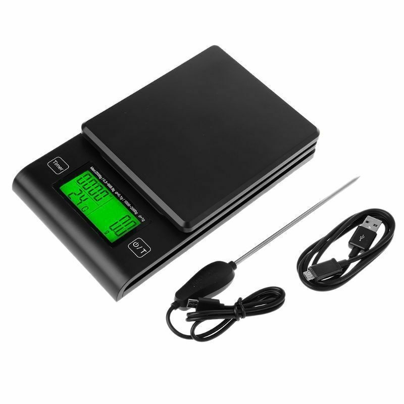 YH-304 2000g/1g Kitchen Scale With Temperature Measuring Probe and ...