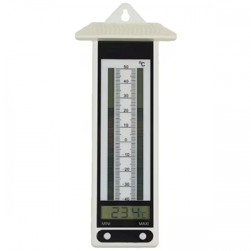 DIY18017 Outdoor Digital Garden Glass Tube Simulation Thermometer with ...