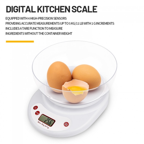 KE-1 Hot Sale Lcd Rechargeable Digital Smart Vegetable Weighing Kitchen ...