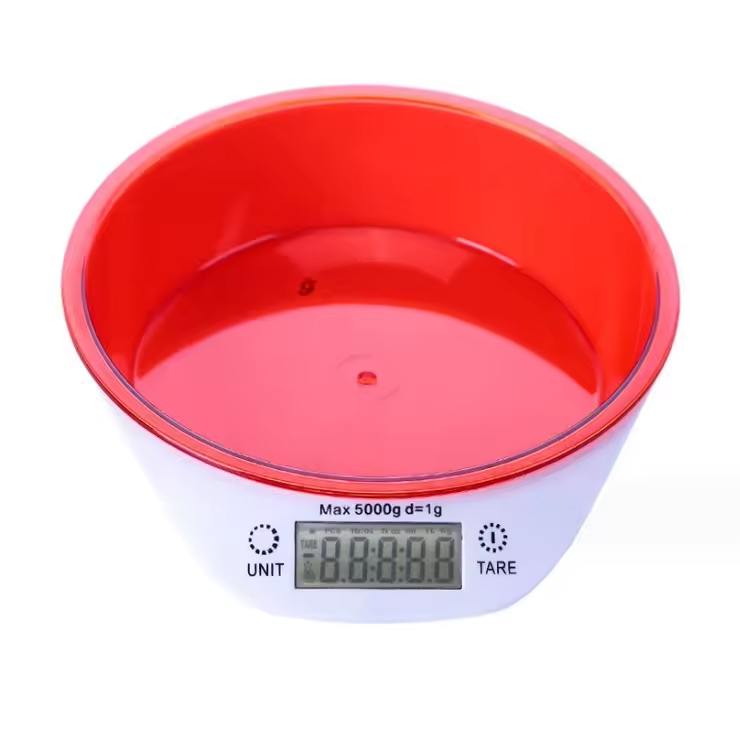 ZD-9 5KG/1g 2-in-1 Digital Electronic Kitchen Scale Multi ...