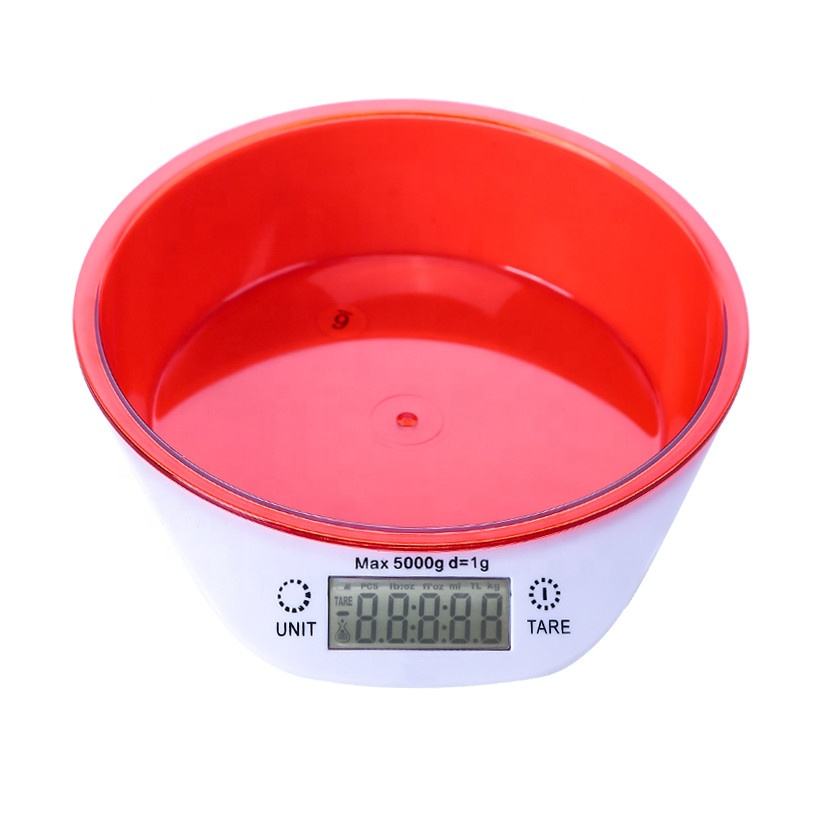 ZD-9Y 5kg/1g LCD Display Electronic Digital Kitchen Scale for Pets Food ...