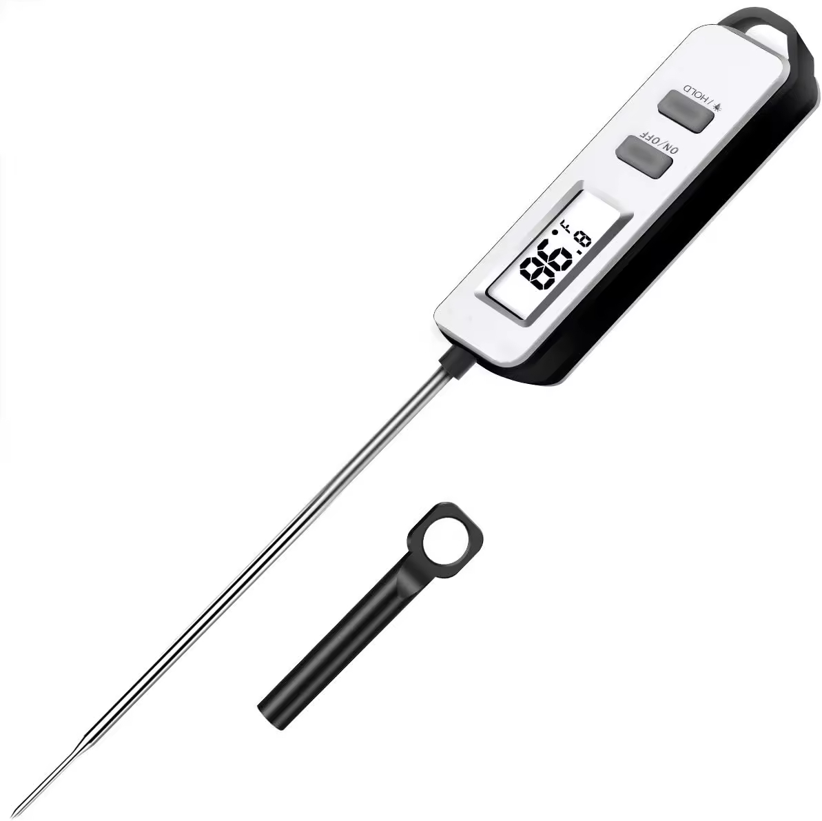 Instant Read Temperature Meat Thermometer Food Grade 304 Stainless ...