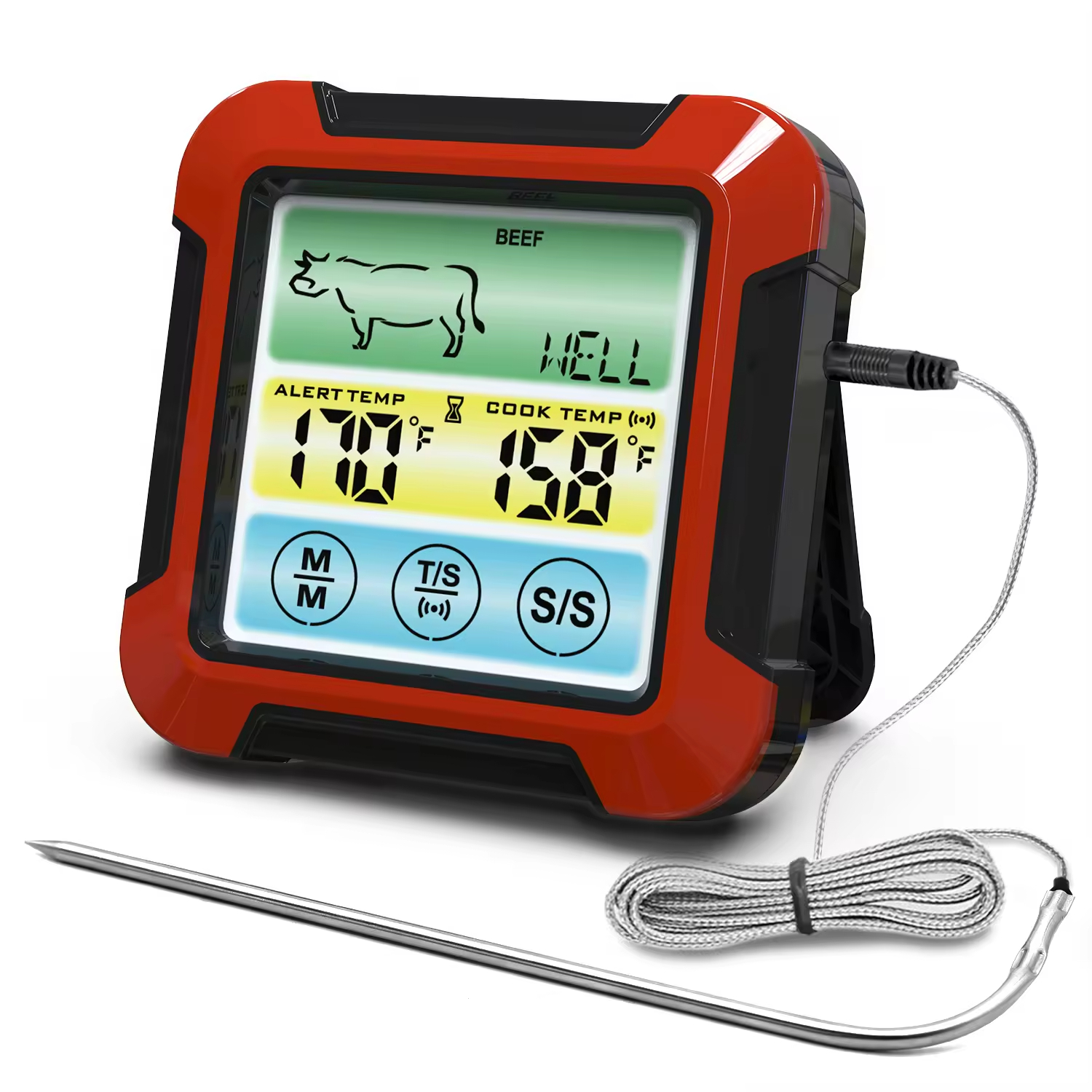 EN2061 New Digital Instant Read Meat and Candy Thermometers Meat ...