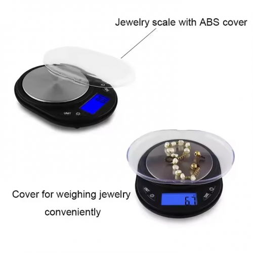 JT7005 Gold Scale Digital Weight Jewelry 500g Jewelry Scales grains ...