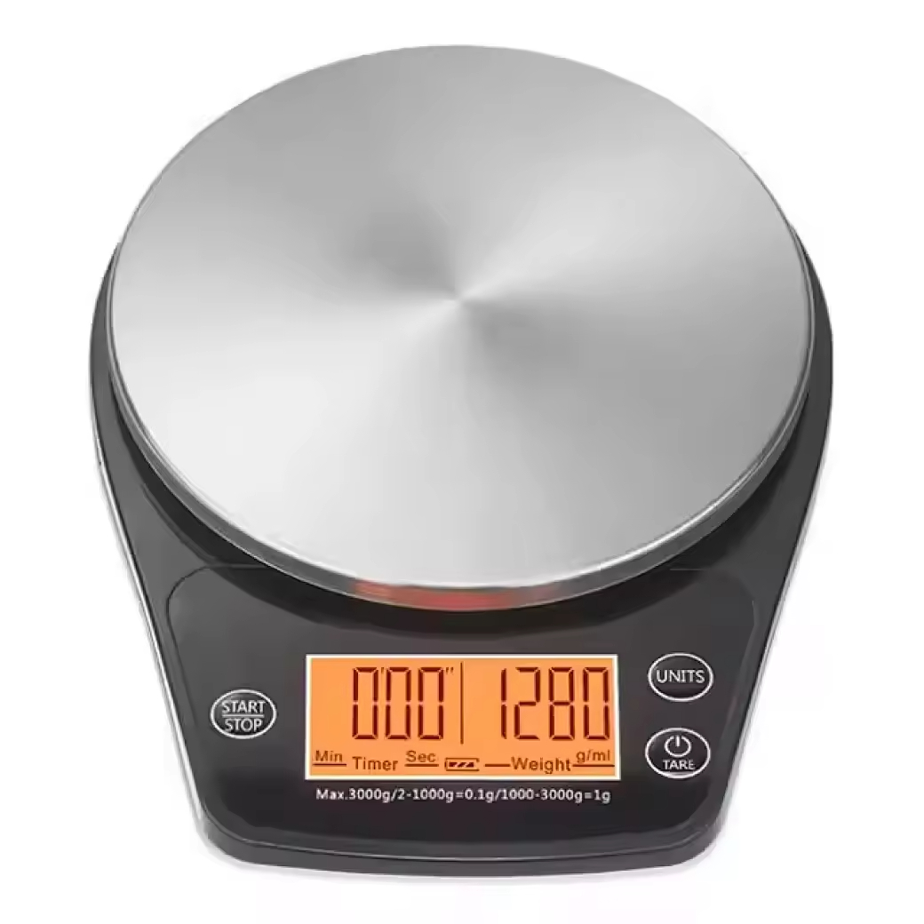 NS-CF2 2-1000g/0.1g 3kg/1g Electronic Coffee Scale Accurate to 0.1g ...