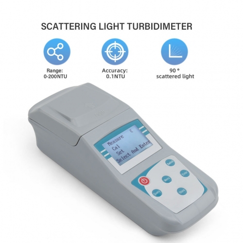 ZD-2A Water Turbidity Meter Turbidimeter With Measuring Range 0 to 200 ...